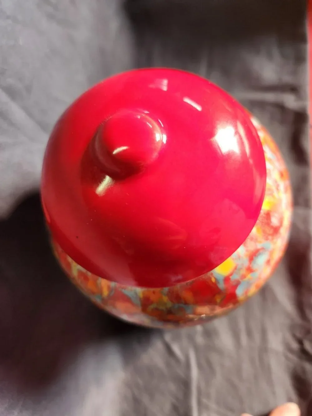 Accessories | Reactive Glaze Ceramic Gumball Machine Coin Bank Art ...